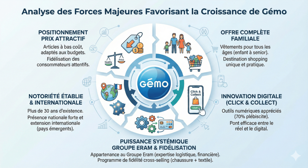 Analyser la marque Gémo : une plongée dans sa SWOT 🚀🔍